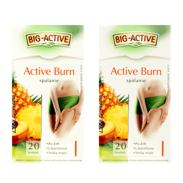 Tee rasvade põletamiseks Active Burn, Big-Active, 2 pakki komplektis - Ostupesa
