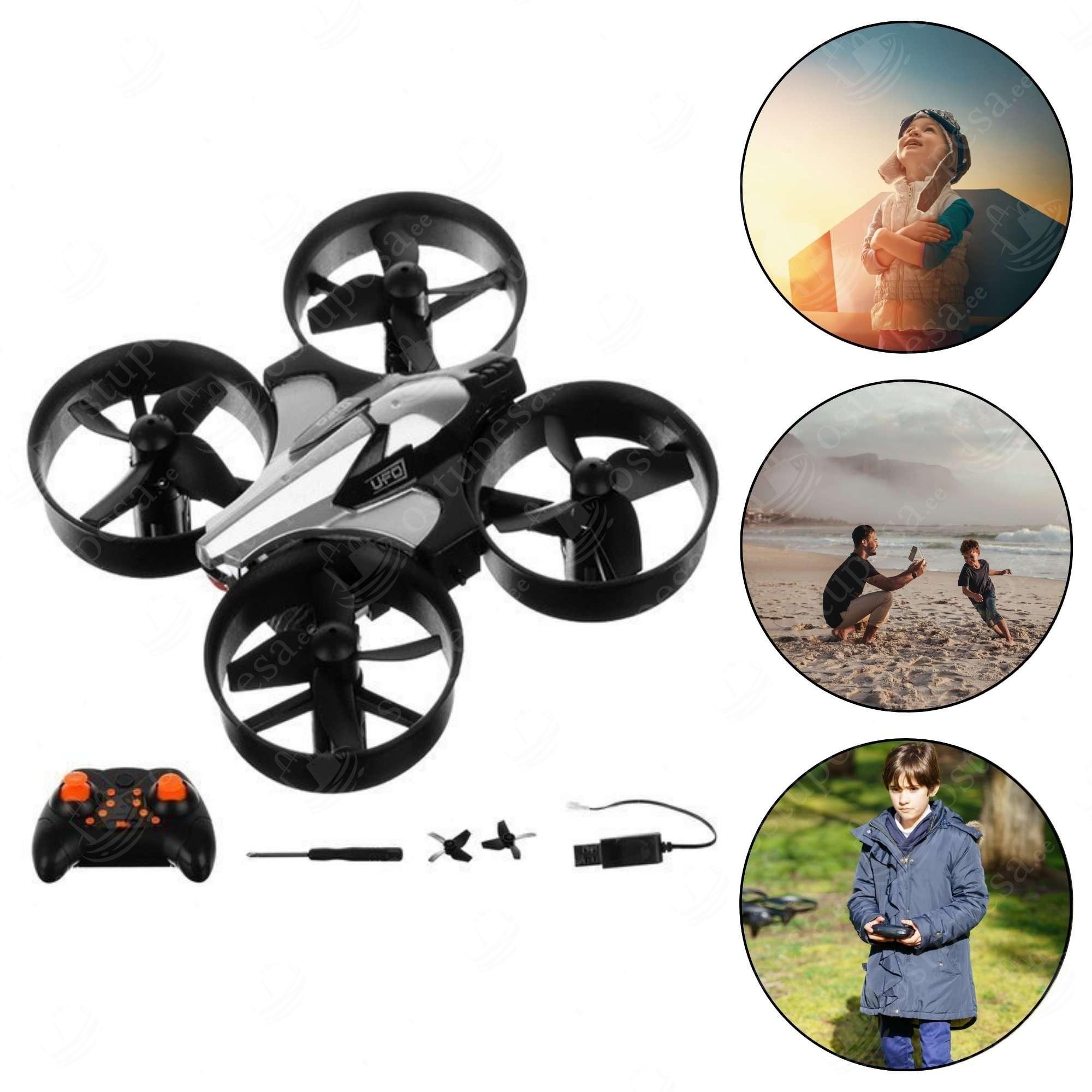 Akrobaatikarežiimiga minidroon lastele - Ostupesa