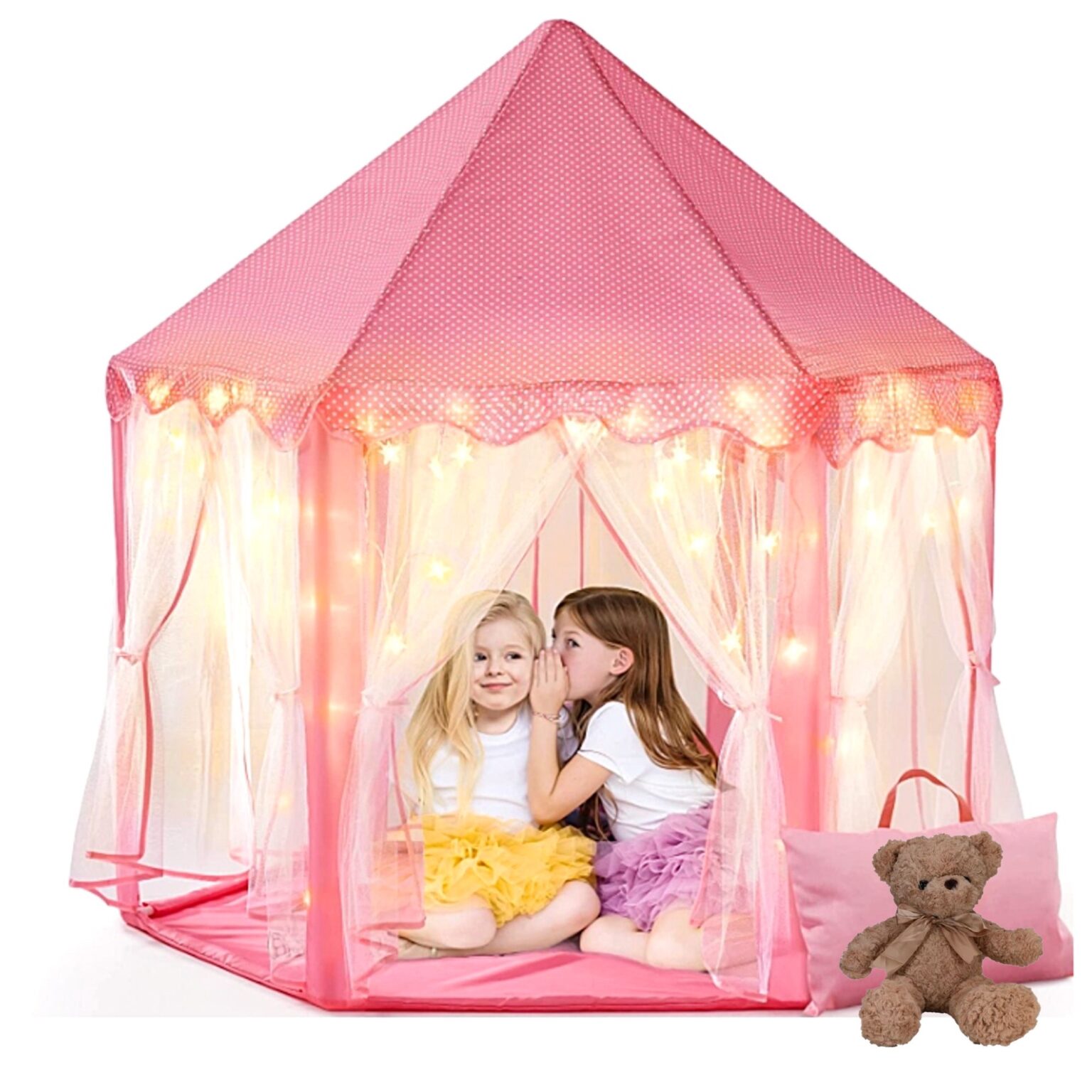 Laste mängutelk, roosa täpiline loss, Kruzzel - Ostupesa