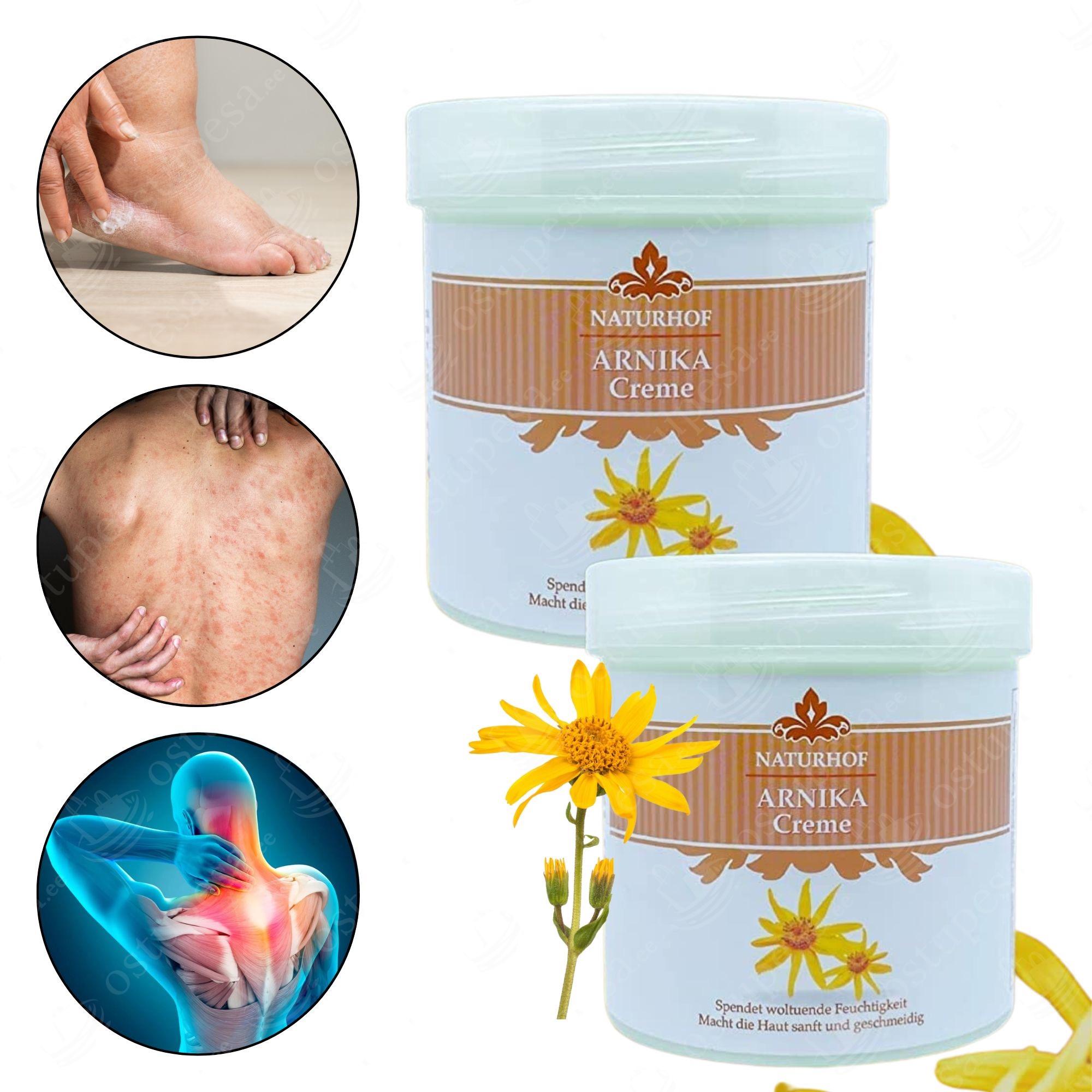 Arnika pehmendav kehakreem, 250 ml, Naturhof, 2 tk komplektis - Ostupesa