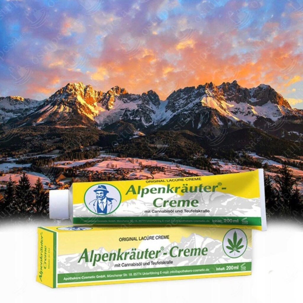 Kanepiõli ja kuradi küünisega salv, Alpenkräuter, 200 ml - Ostupesa