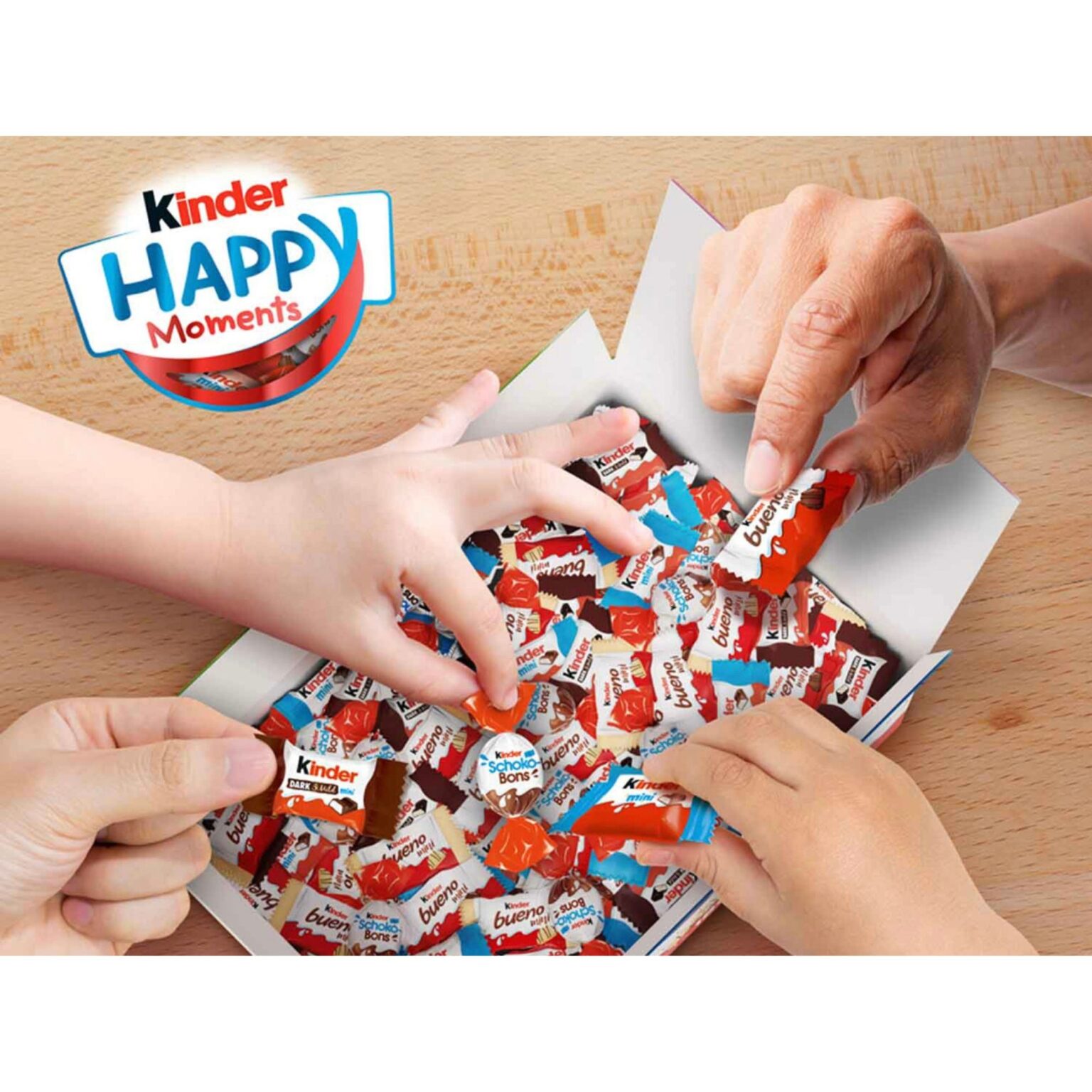 Kinder "Happy Moments" kast, 1039 g - Ostupesa