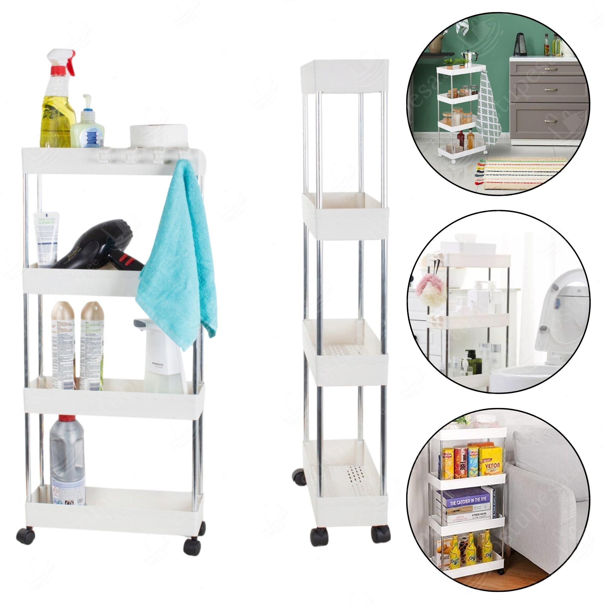 4-korruseline riiul, ratastega - Ostupesa