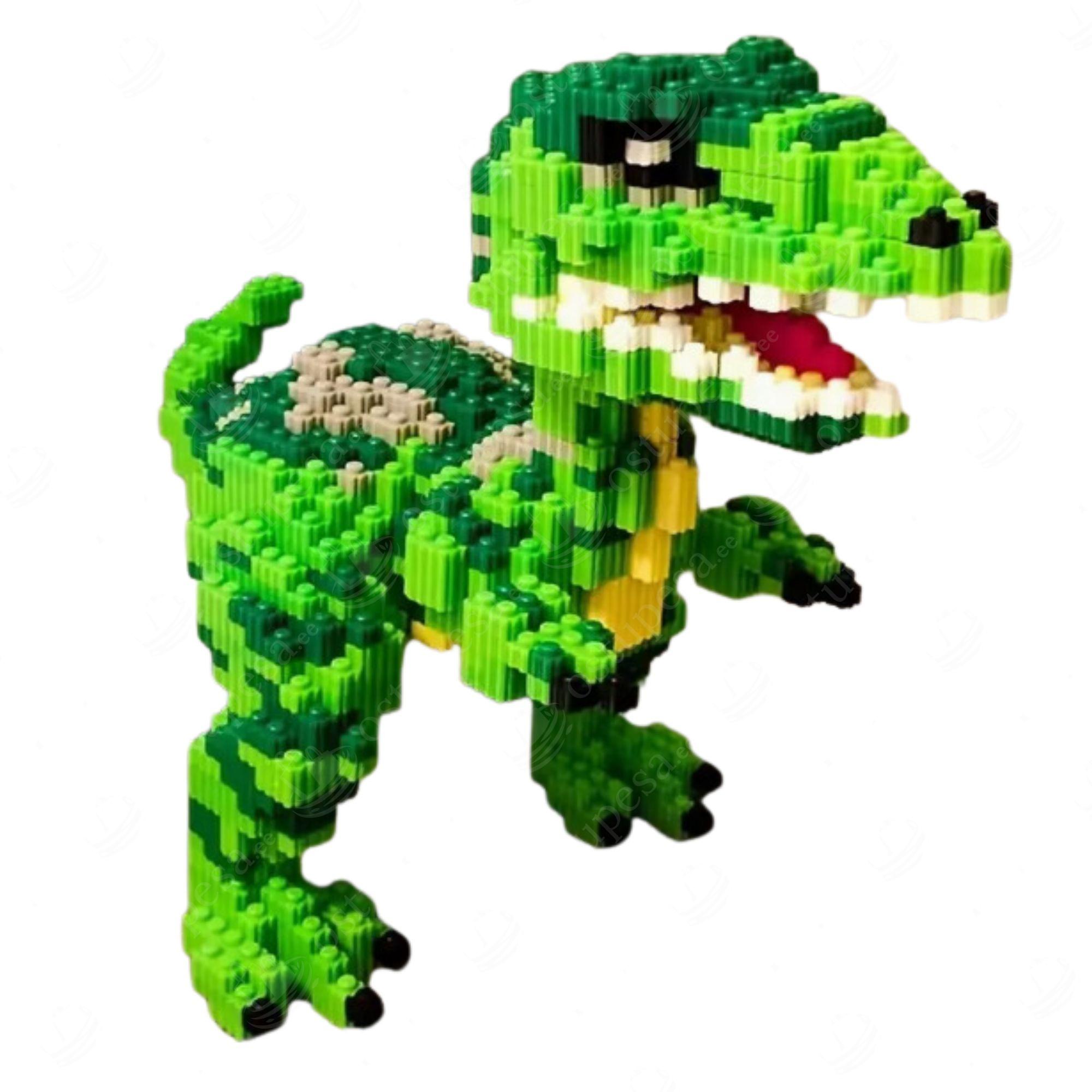 3100-osaline klotside komplekt, dinosaurus - Ostupesa